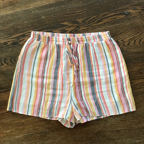 Francesca's Collections | Shorts | Colorful Stripe Shorts | Poshmark